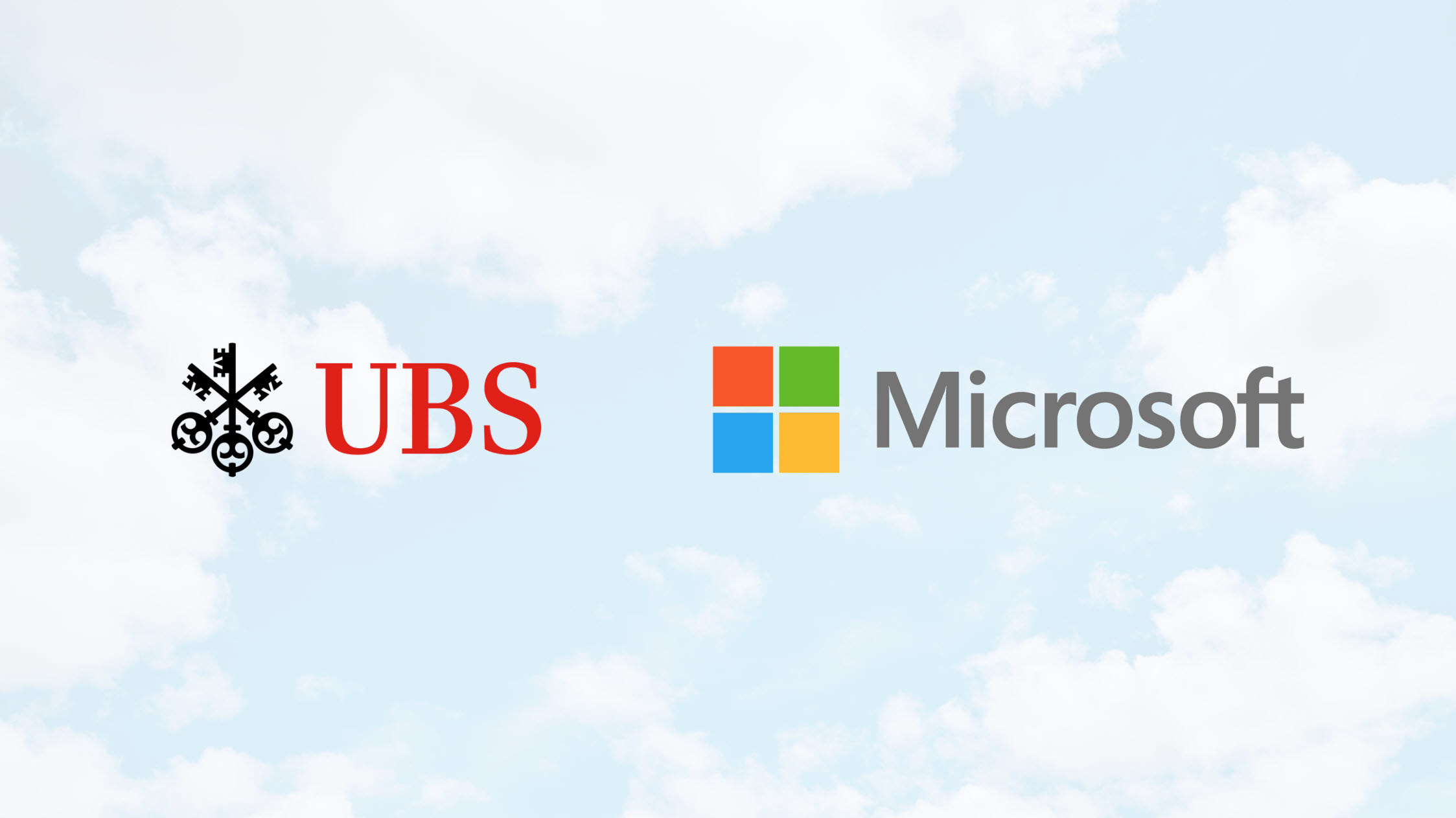 UBS and Microsoft Announce Landmark Expansion of Cloud Partnership ...